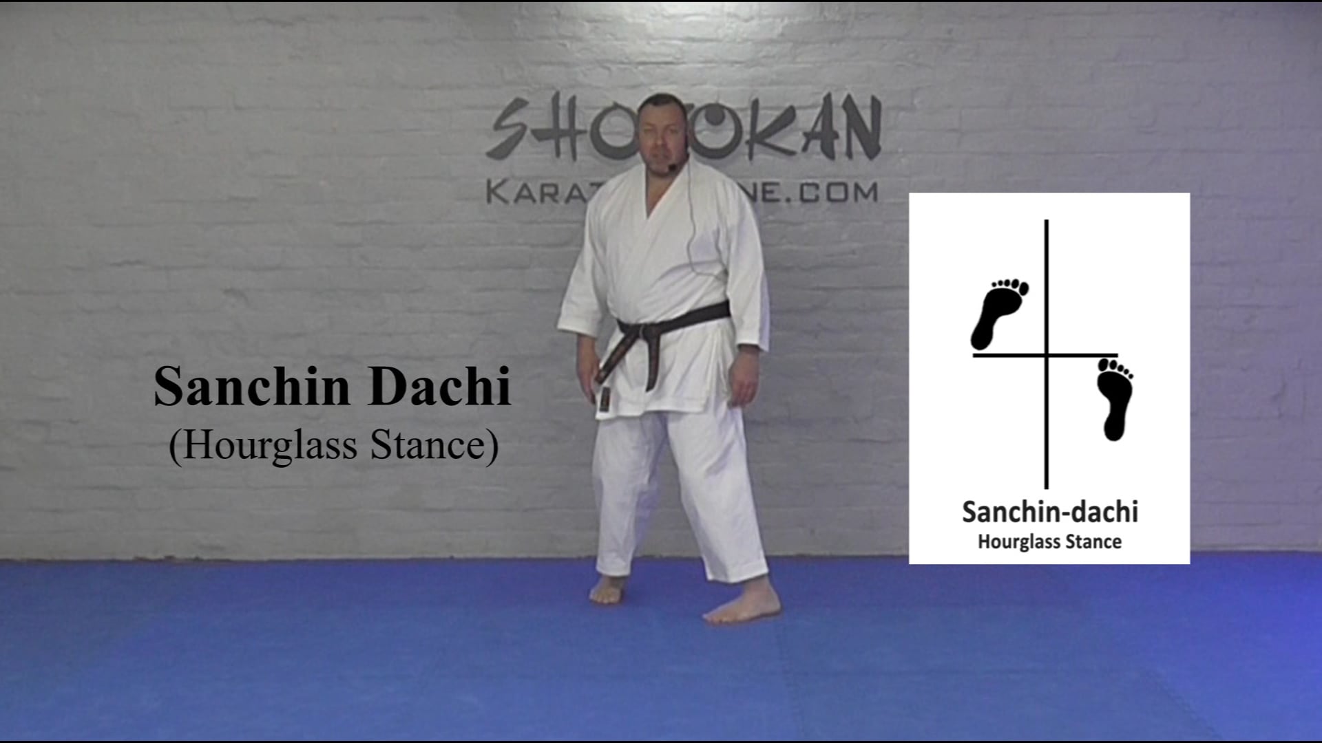 Sanchin Dachi Shotokan Karate Stances on Vimeo