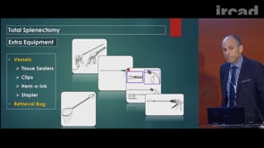 Total splenectomy | WebSurg, the online university of IRCAD