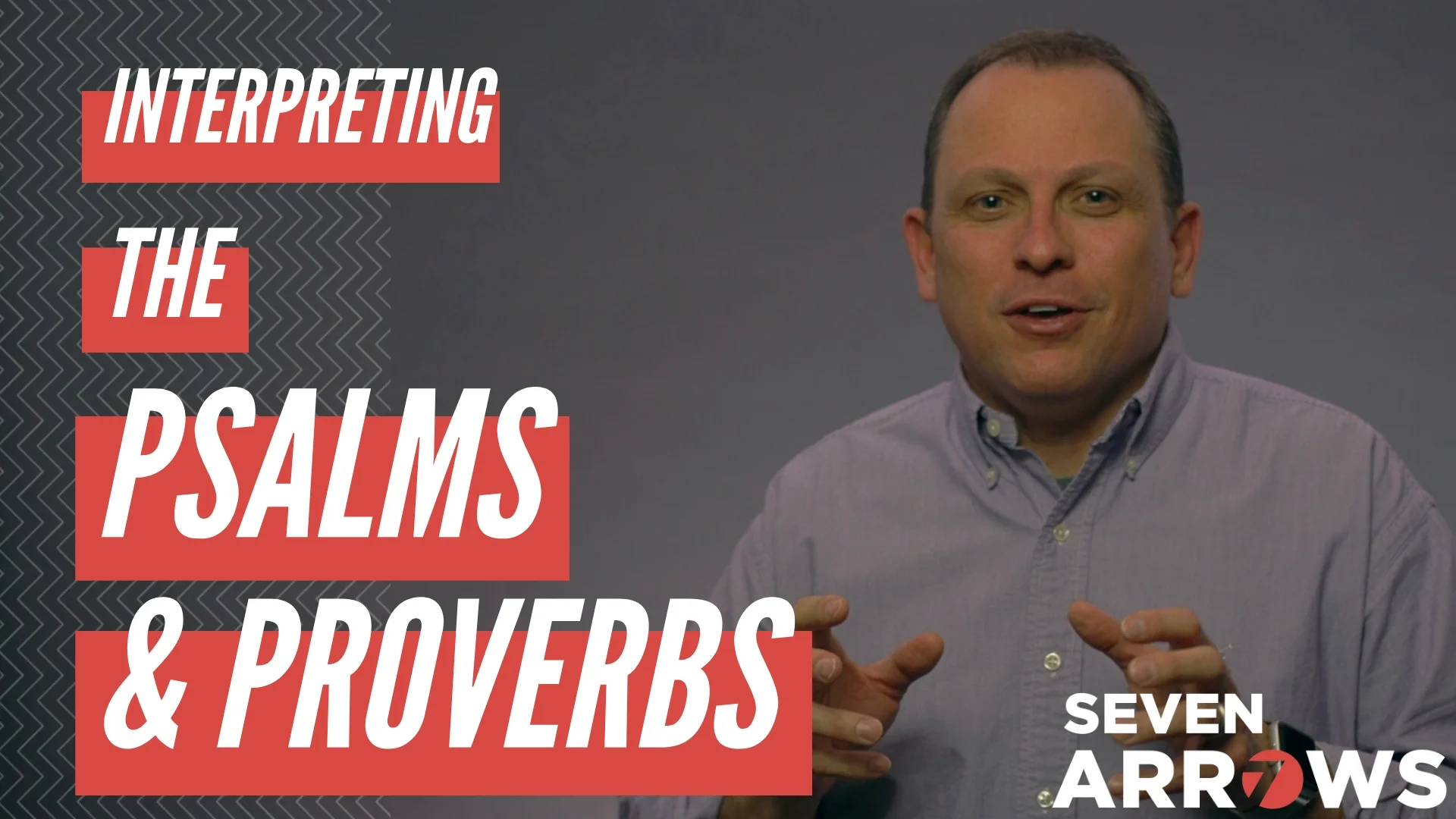Donny Mathis | Interpreting the Psalms and Proverbs on Vimeo