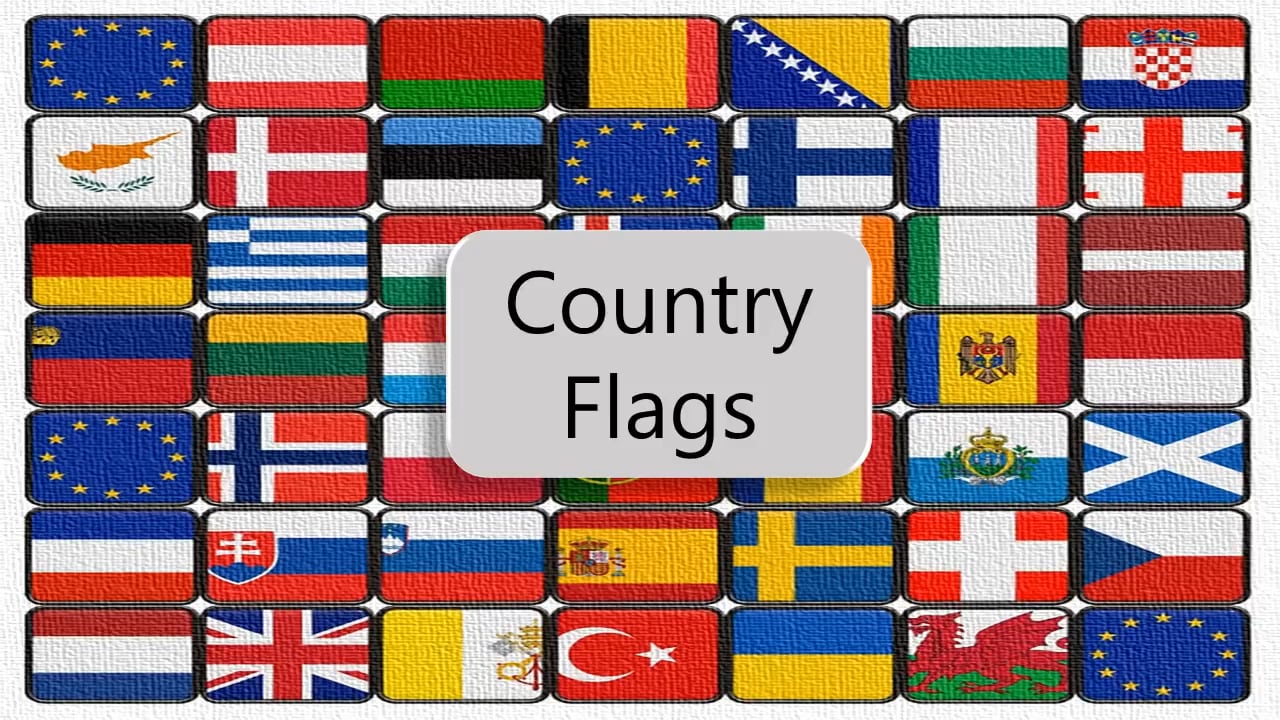 Learn Country Flags for Kids with ABC Phonics, Countries of the World ...