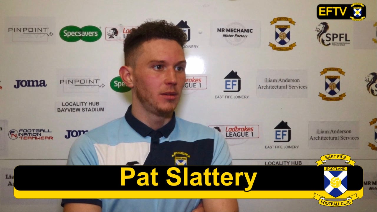 Pat Slattery Post Match v Montrose on Vimeo