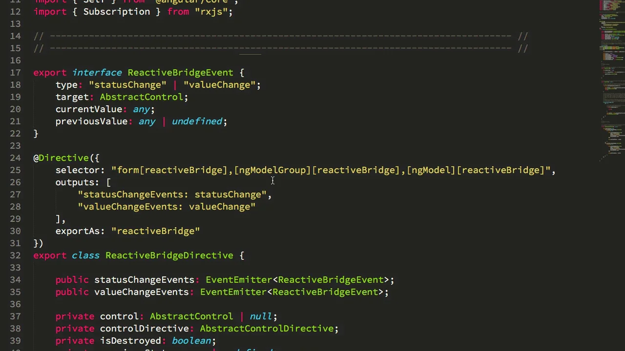 An Experiment In Consuming Reactive-Form Events From Template-Driven Forms In Angular 7.2.13 on ...