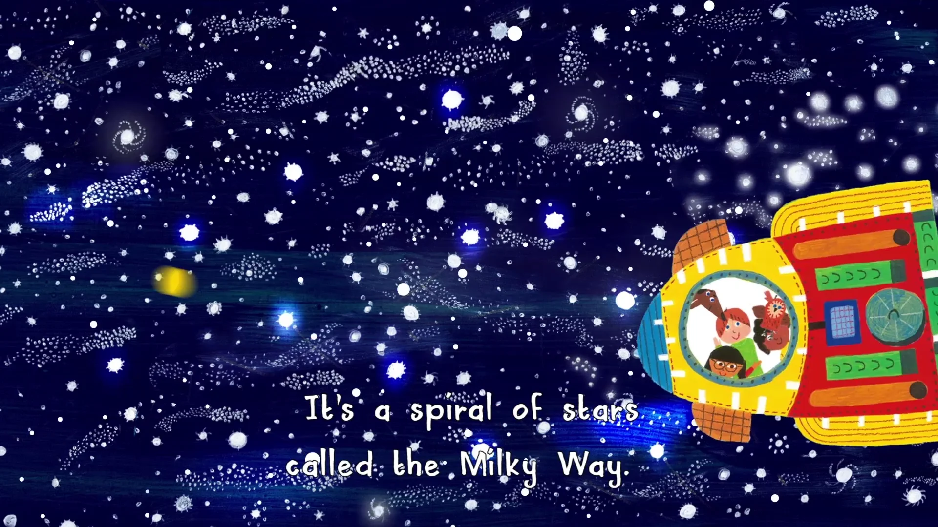 7월호_영어 원서 그림책 2호_Space Song Rocket Ride Vocals_and_subs on Vimeo