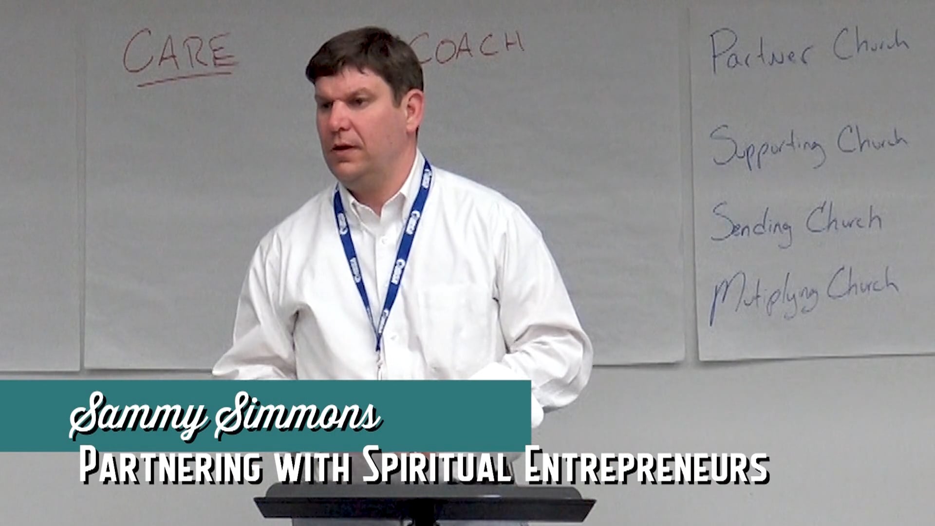 Partnering with Spiritual Entrepreneurs -- Sammy Simmons on Vimeo