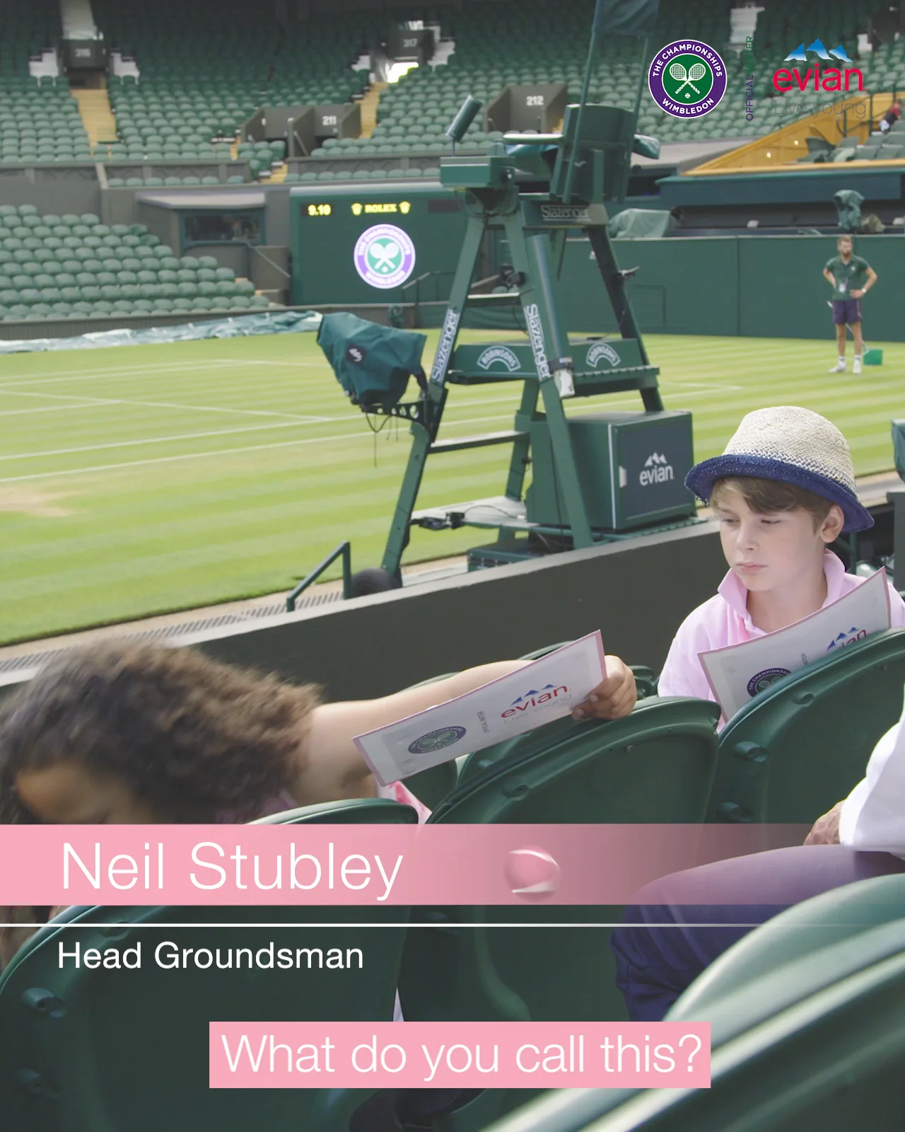 evian Wimbledon Wimble Young Reporters on Vimeo