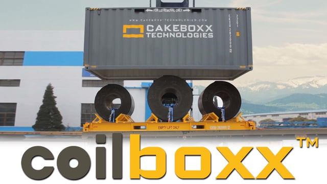CakeBoxx Technologies Launches 'CoilBoxx' Container for Steel and Aluminum Coil Shippers