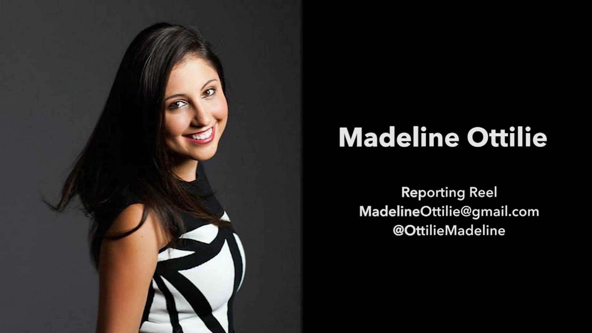 Madeline Ottilie Reporter/MMJ Reel on Vimeo