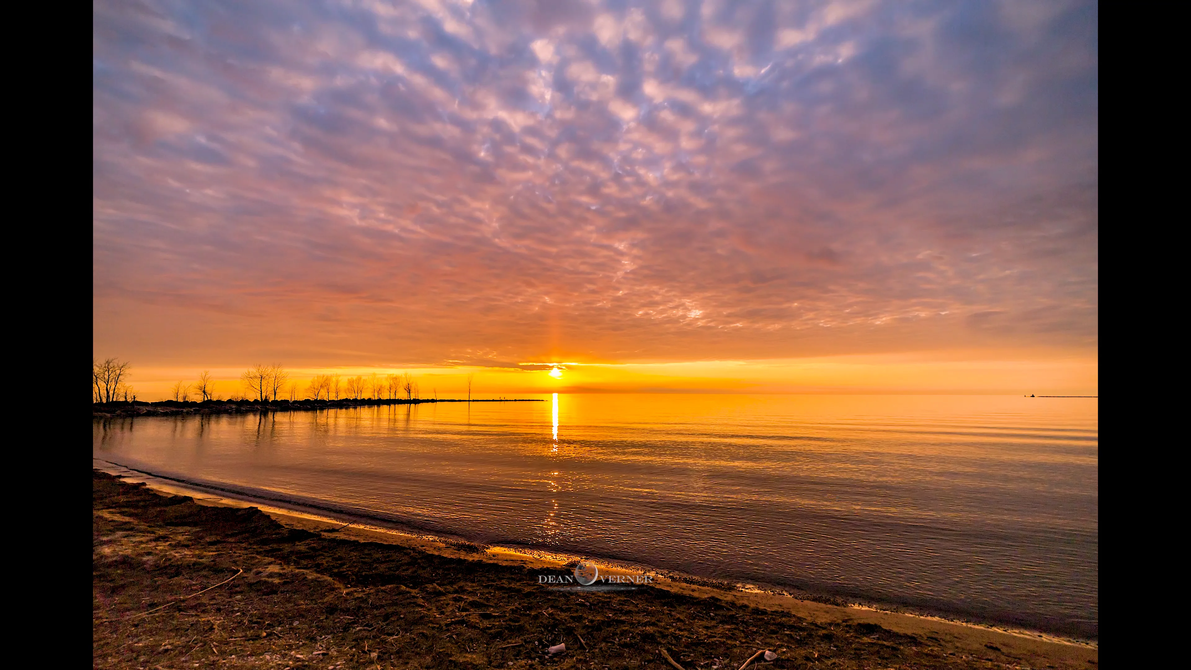 Goderich Beach Sunset