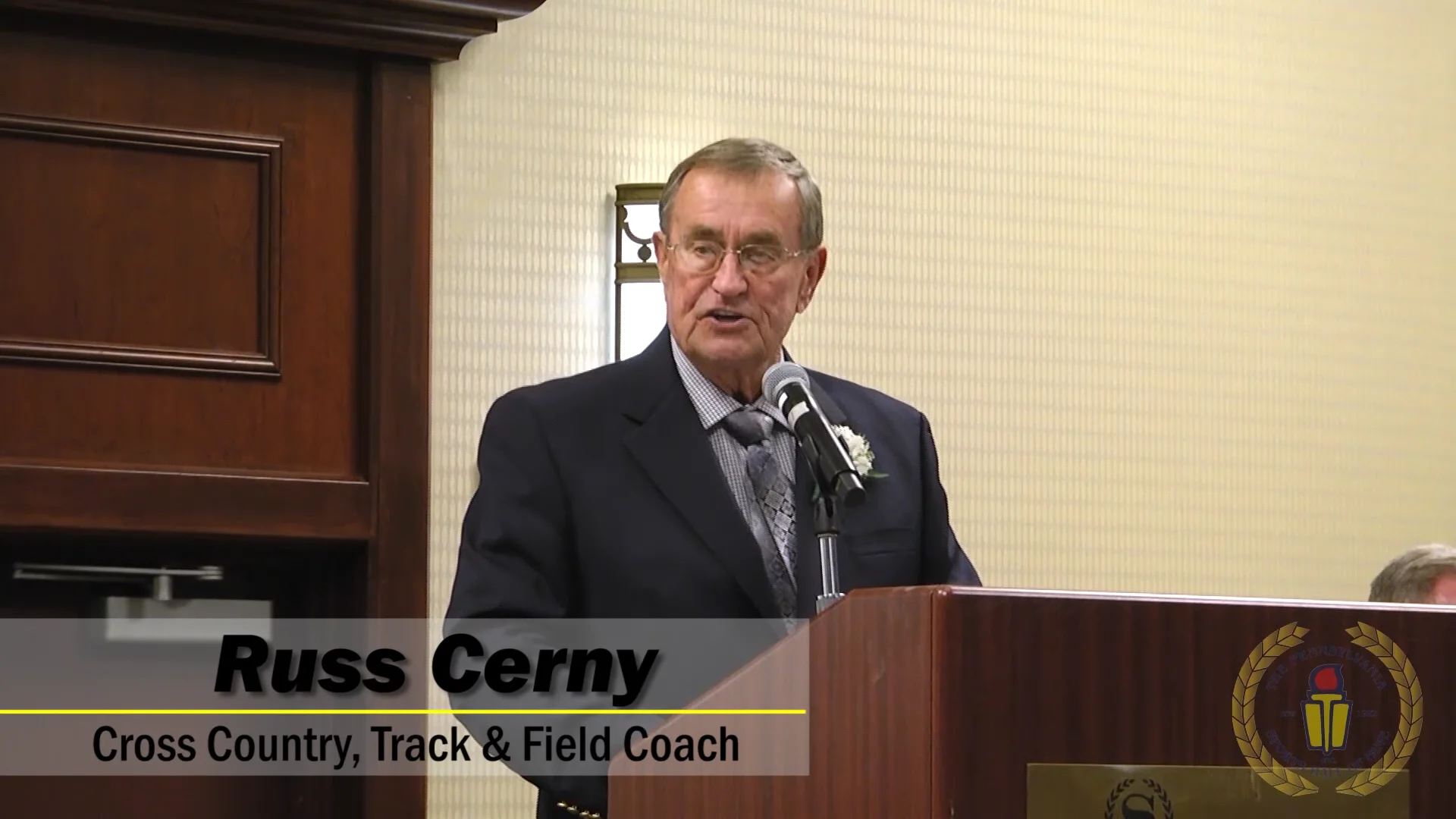 Russ Cerny Western PA Sports Hall of Fame Speech on Vimeo