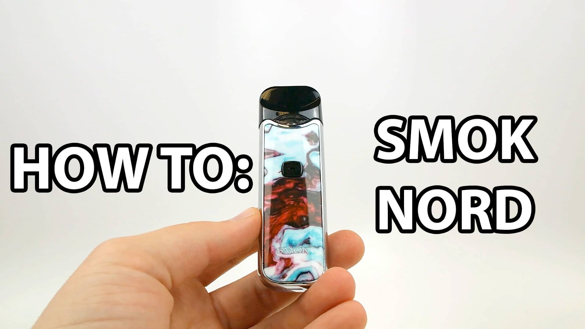 How To: Prime And Fill Smok Nord Pod Vape | Vaporleaf on Vimeo