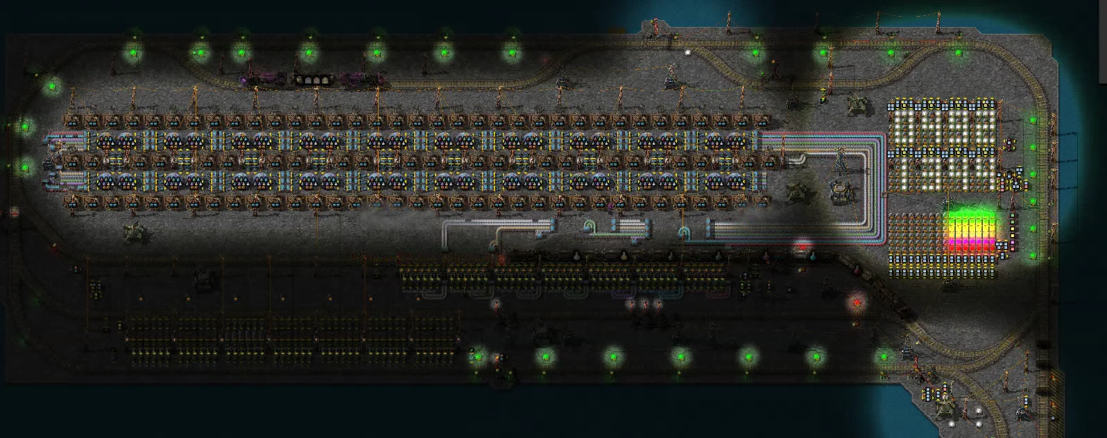 Factorio - Train Buffer Looping on Vimeo