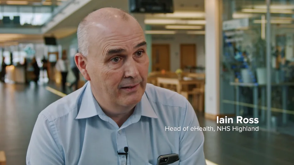 North of Scotland Care Portal launch event - Iain Ross (subtitles) on Vimeo