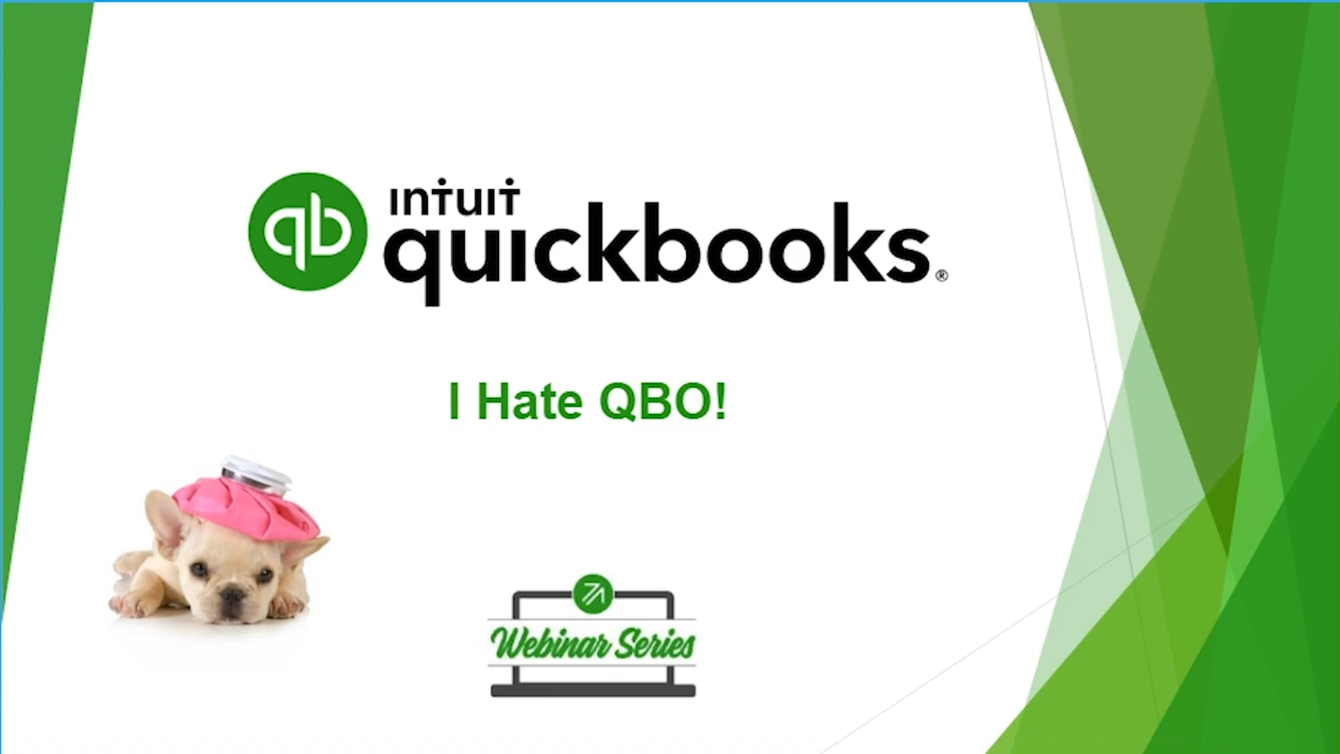Quickbooks Online Accountant presents, I Hate QBO! - March 2019 on Vimeo