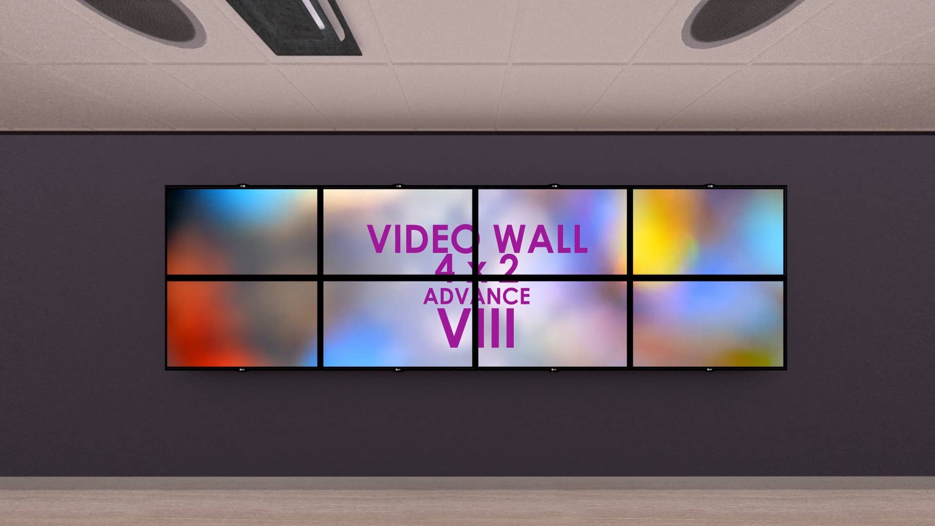 VIDEO WALL 4X2 BASIC on Vimeo
