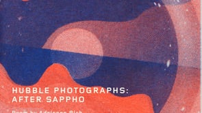 Explore – Amanda Palmer reads “Hubble Photographs: After...