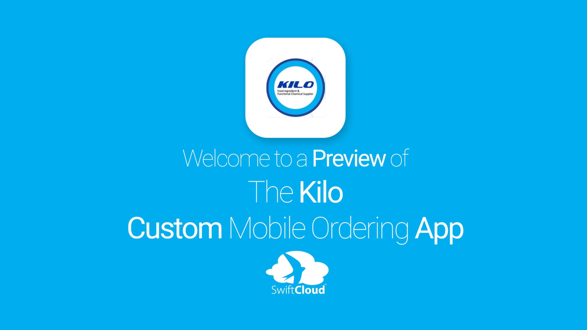 Kilo - Mobile App Preview - KIL117W on Vimeo