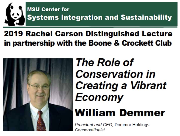 The Role of Conservation in Creating a Vibrant Economy -- William ...