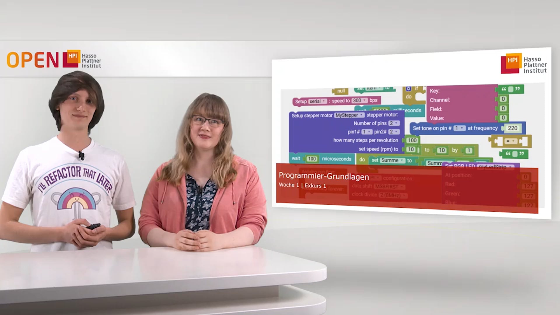 Exkurs 1: Programmier-Grundlagen | Wie programmiere ich meinen ersten