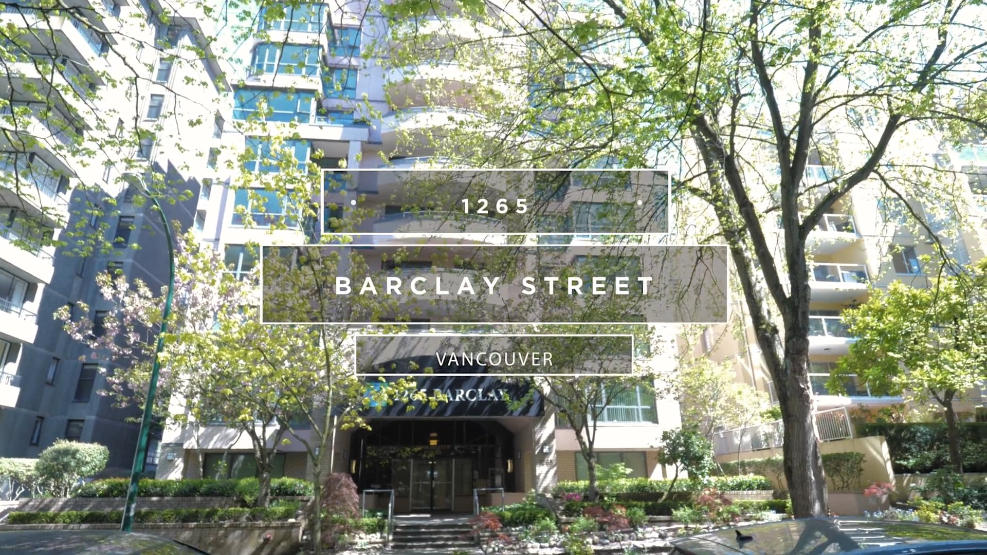 1265 Barclay Street, Vancouver | Keith Bowker on Vimeo