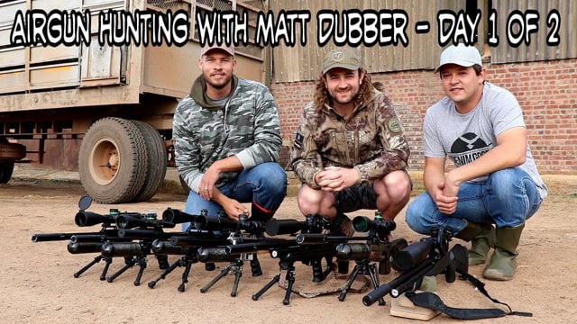 Airgun Hunting with Matt Dubber - Day 1 of 2 - Airgun101