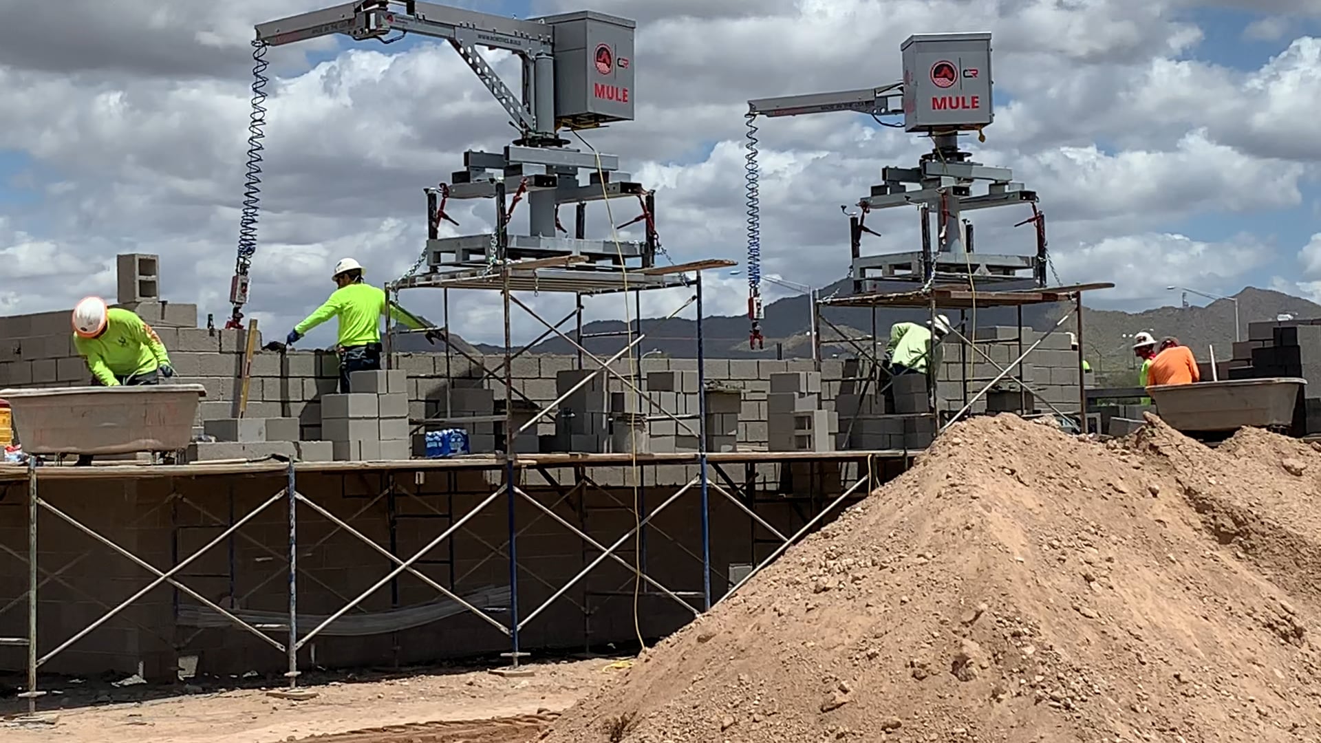 Construction Robotics Mule in Action on Vimeo