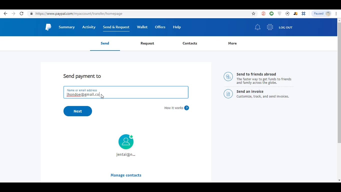 How To send Payment in Paypal using FNF | FNF를 사용하여 Paypal로 결제하는 방법 on ...