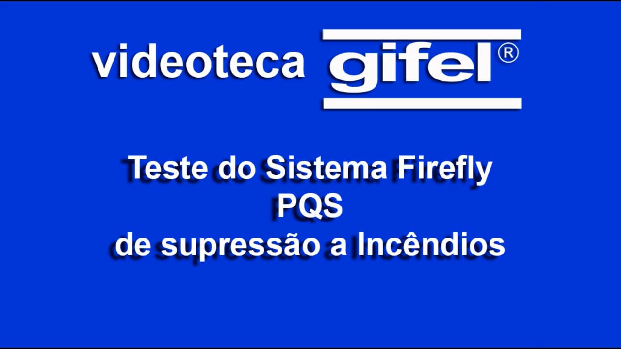 Videoteca GIFEL - Teste do Sistema Firefly - PQS on Vimeo