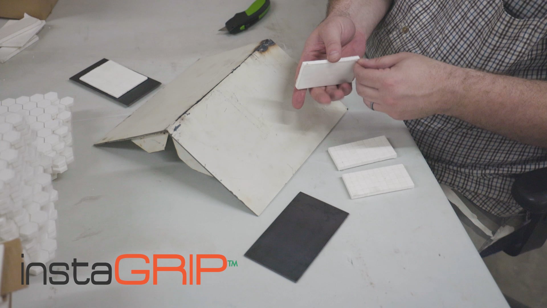 InstaGRIP Cuttable Tiles - 2 on Vimeo