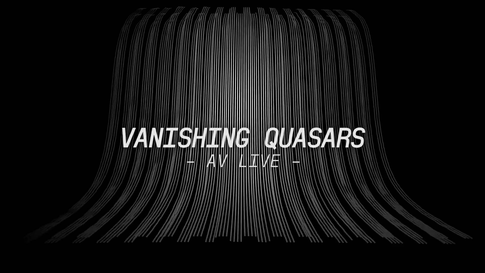 VANISHING QUASARS | Boris Chimp 504’s AV Live Performance on Vimeo