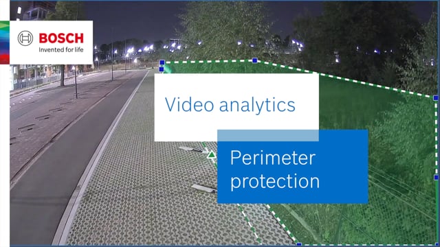 Bosch Video Analytics - Bosch Analytics - Perimeter protection on Vimeo