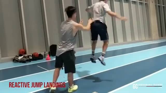 Reactive Jump Landings Basketball Performance Training on Vimeo