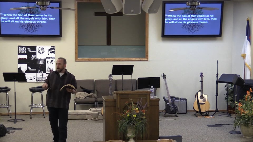 May 5, 2019-Matthew 25:31-46 Pastor Jason Dirks on Vimeo