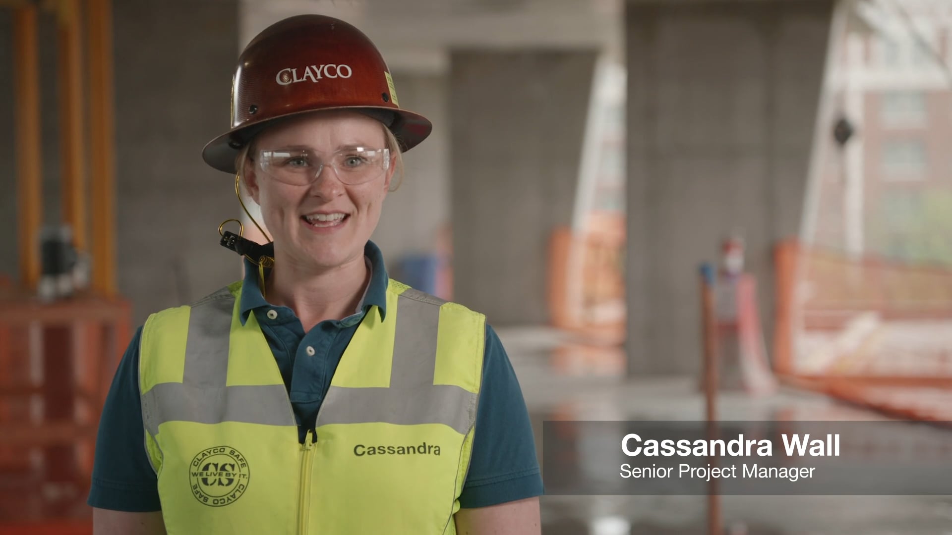 Why I Work Safe. - Clayco Safety Week | Cassandra Wall on Vimeo