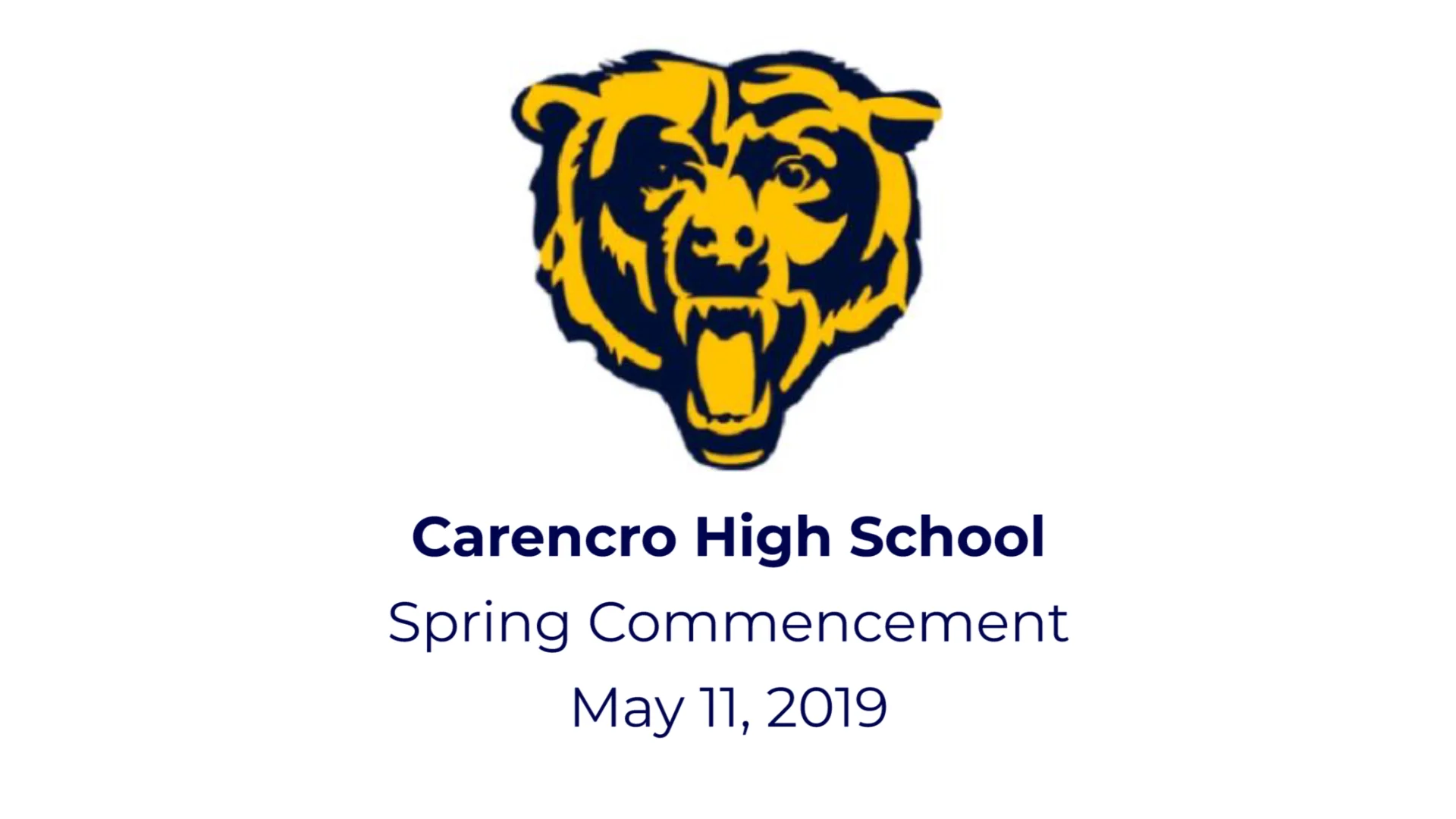 Watch Carencro High School Spring 2019 Online | Vimeo On Demand on Vimeo