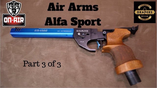 Air Arms Alfa Target Pistol (Pistol Test Part Three) - Airgun101