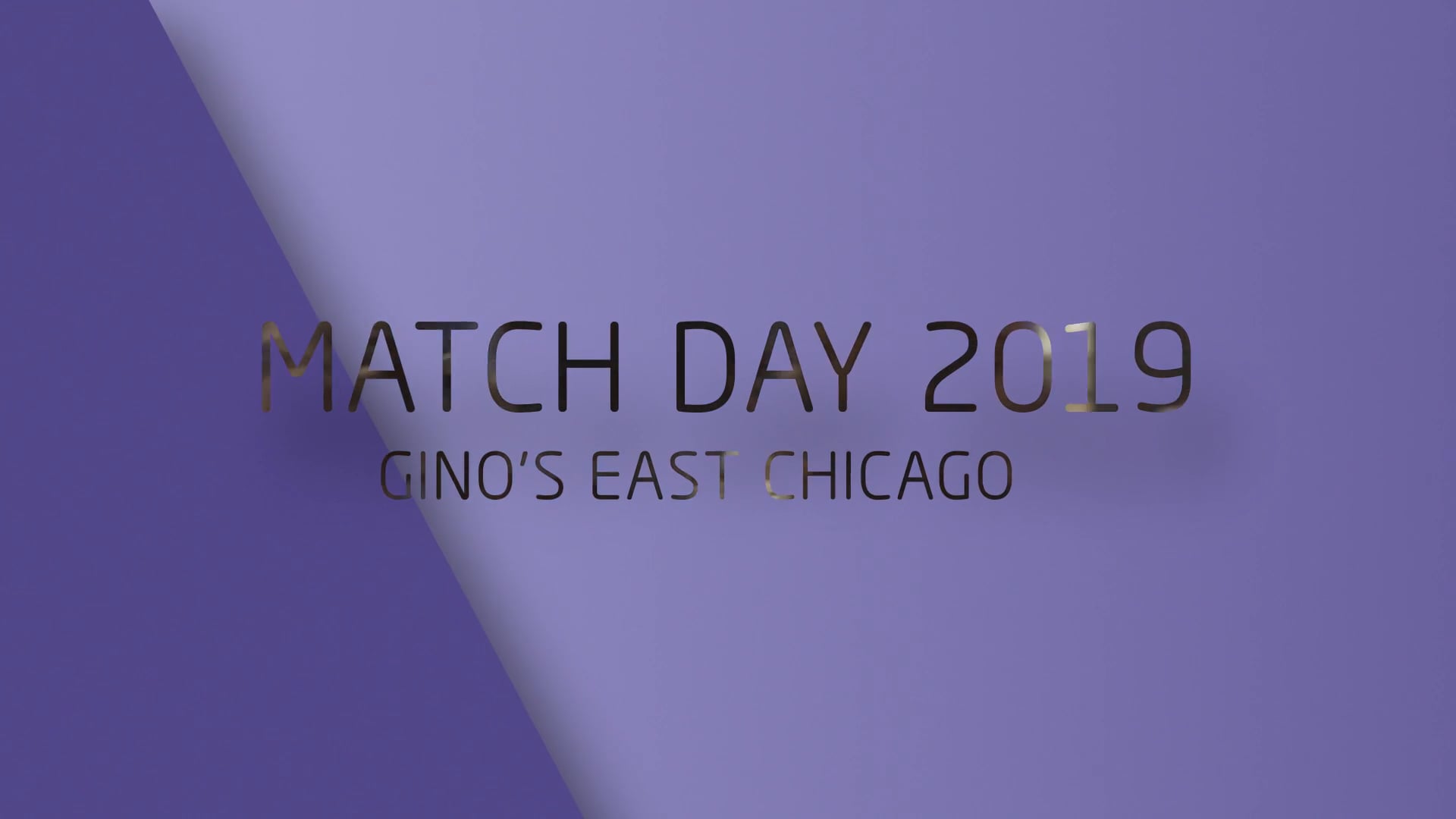 Match Day 2019 on Vimeo