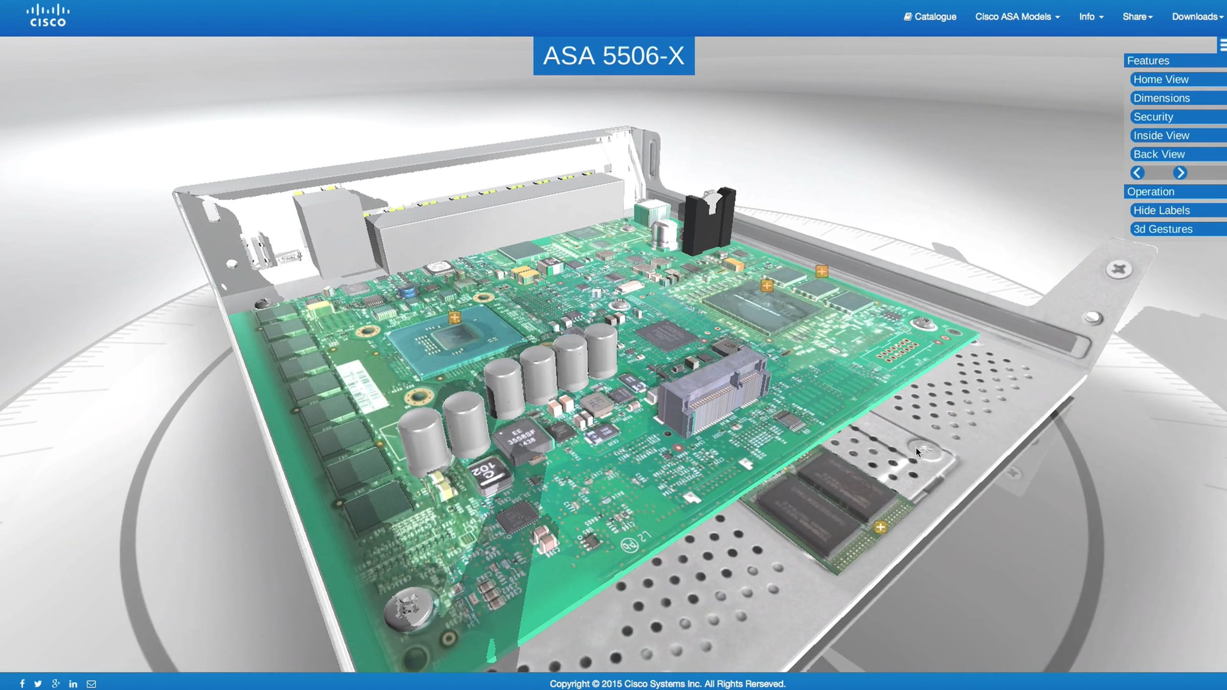 Cisco 3D Interactive Product Tour