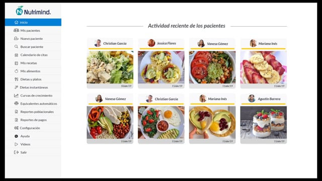 Software de Nutrición