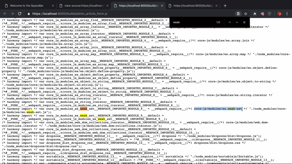 Polyfills & Babel > Webpack Encore: Frontend like a Pro! | SymfonyCasts