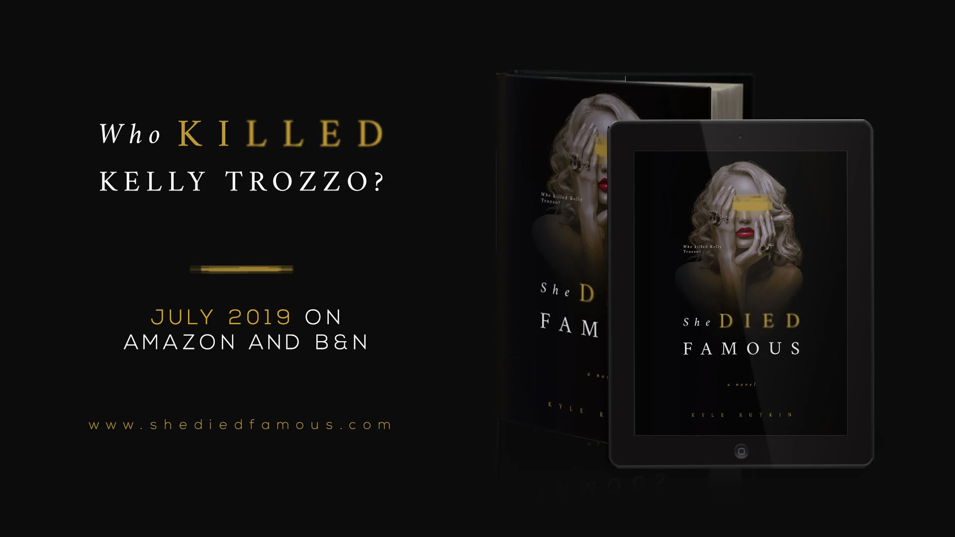 She Died Famous - a novel by Kyle Rutkin on Vimeo