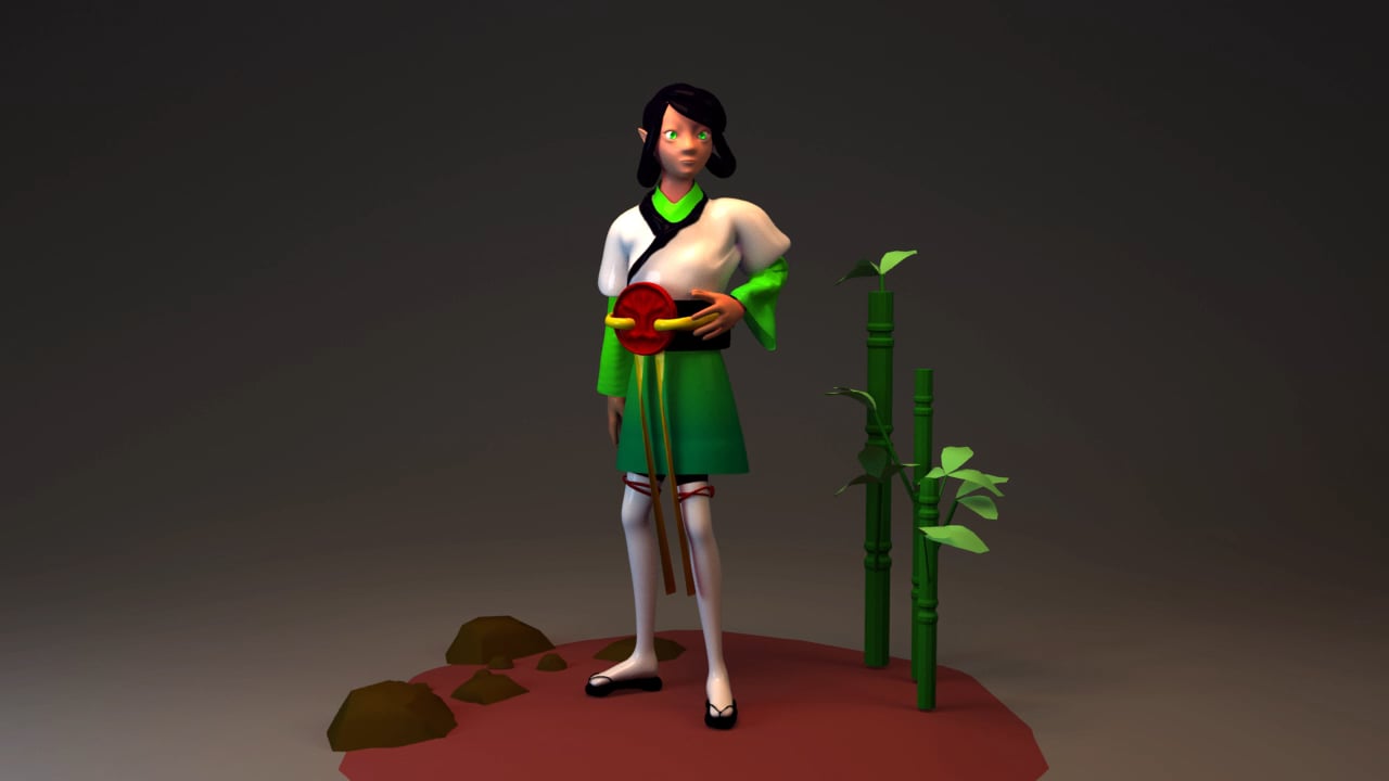 Grace Cham - character turntable on Vimeo