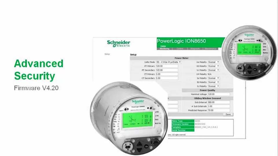 ION8650 - Advanced Security - FW v4.20 - Schneider Electric Community