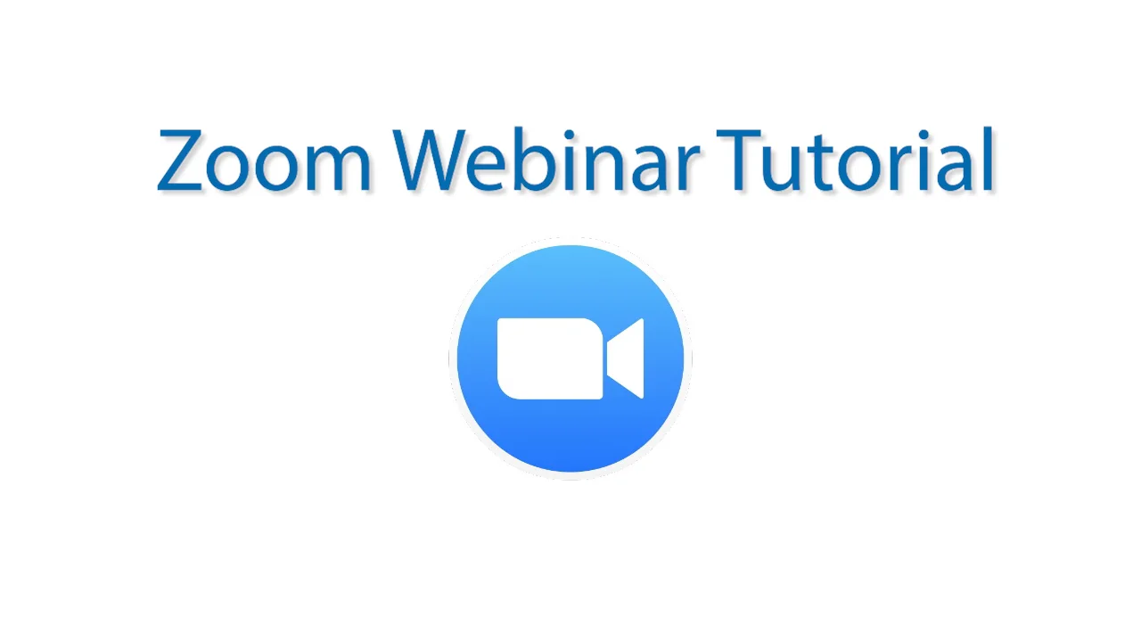 Zoom Webinar Tutorial on Vimeo