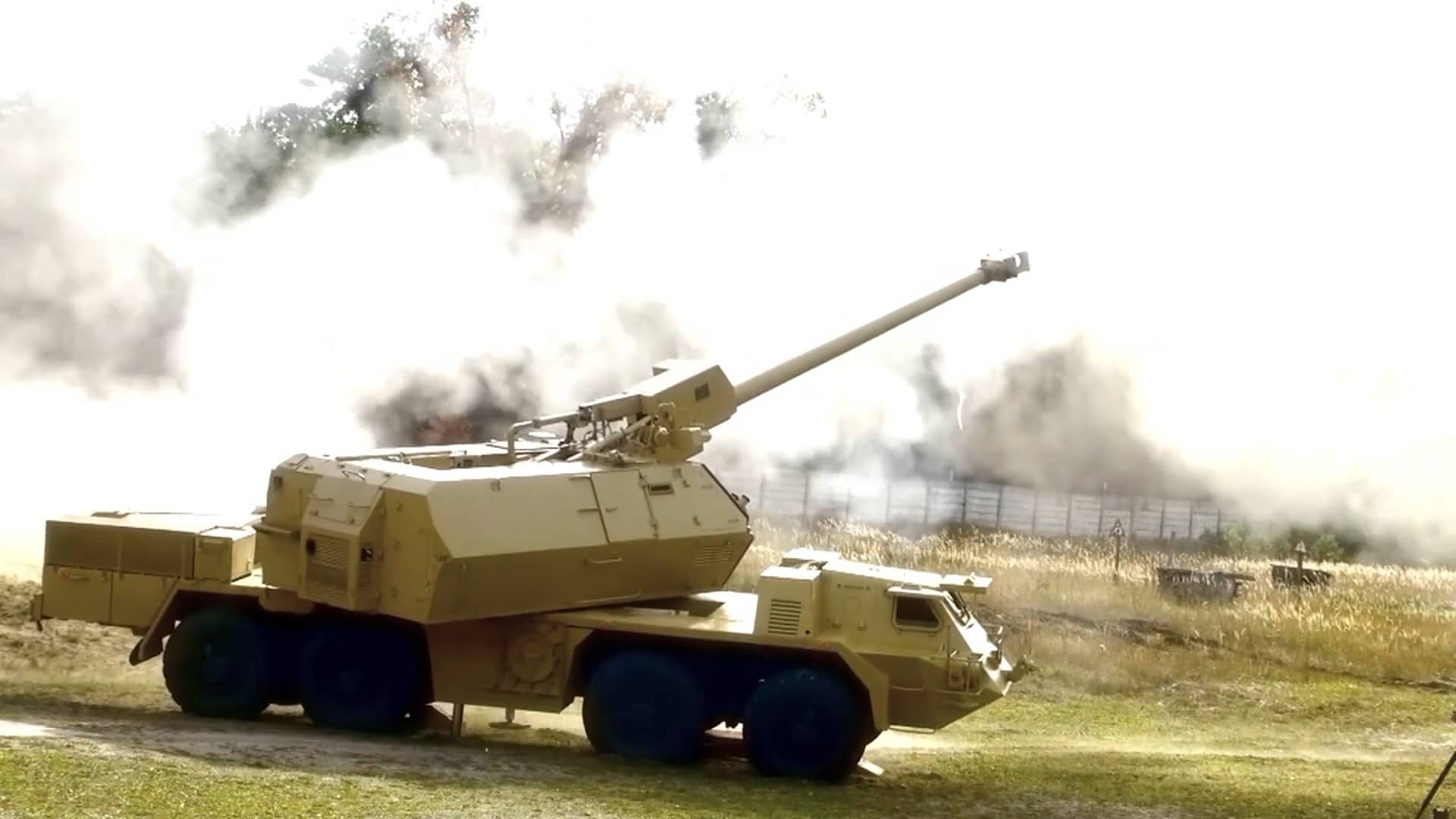 155 mm SpGH ZUZANA 2. on Vimeo