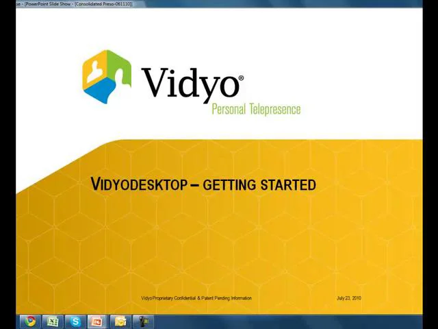 VidyoDesktop - Getting Started on Vimeo