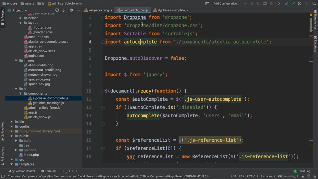 Async Imports > Webpack Encore: Frontend like a Pro! | SymfonyCasts