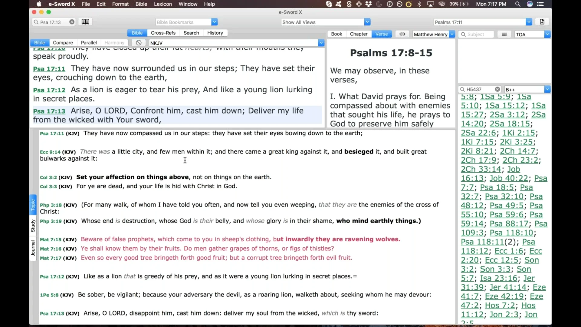 Psalms 17.11-13 on Vimeo