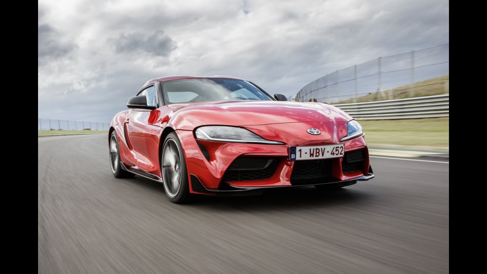GR Supra 3.0L Pro Track B-roll, European Spec (2019) - Toyota Media Site
