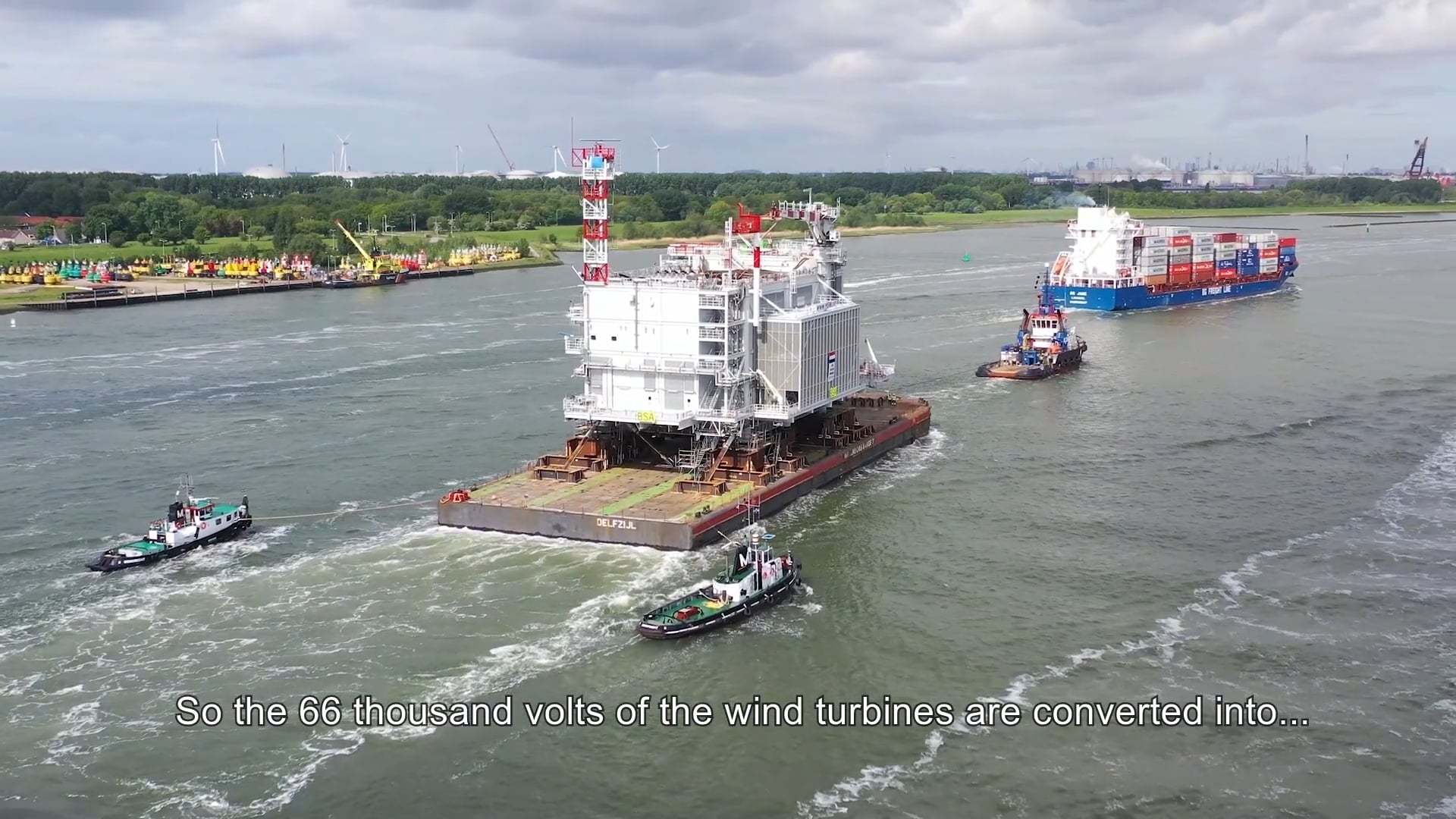Rene Postulart from TenneT about Borssele Alpha Sail Out on Vimeo