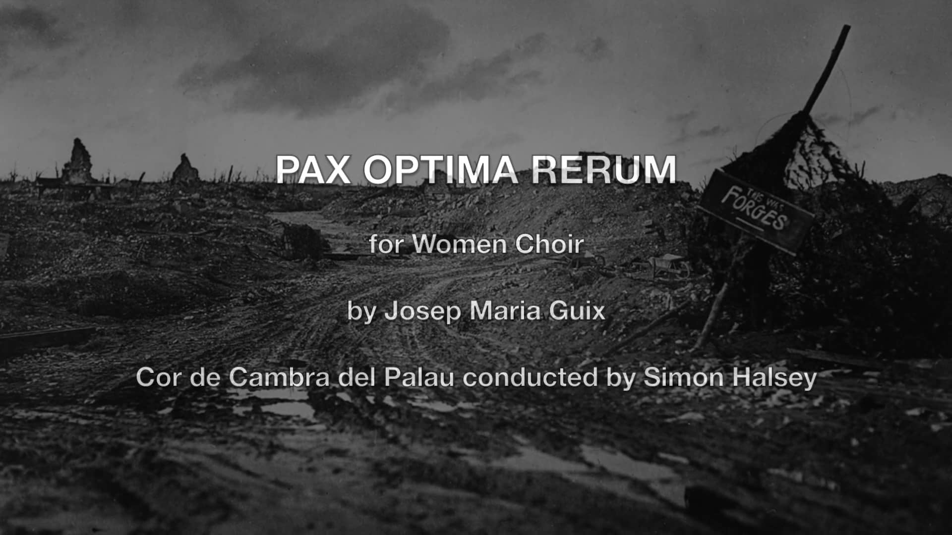 Pax optima rerum (2019) on Vimeo